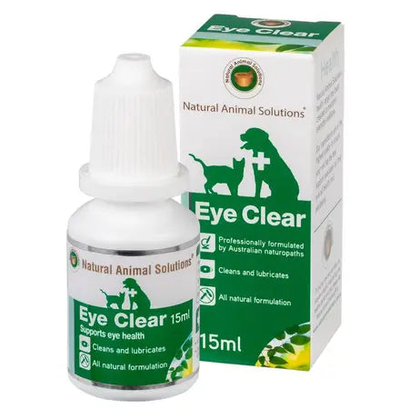 Natural Animal Solutions Eye Clear Dog Drops 15ml - RPBA Shop Australia
